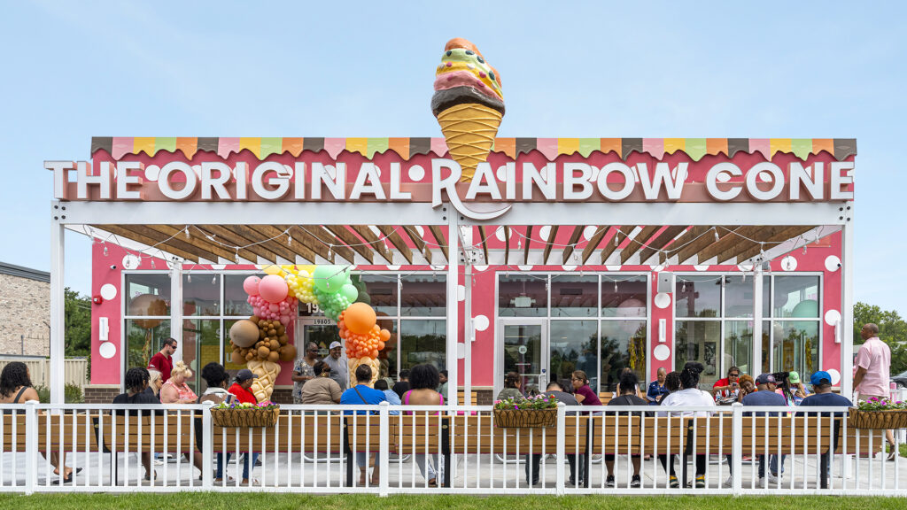 Flossmoor, IL - The Original Rainbow Cone